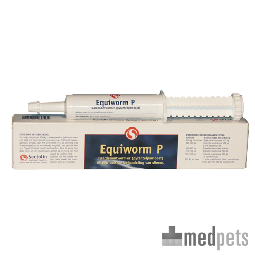 Equiworm P bestellen | Ontwormingspasta in spuit voor paarden