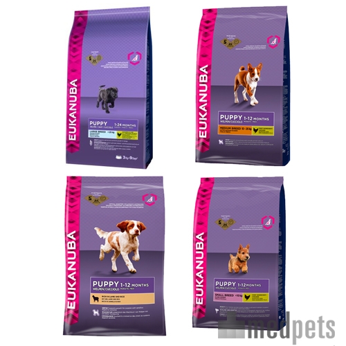 Eukanuba Puppy | Bestellen | Voor (middel)grote pups tot 1 jaar